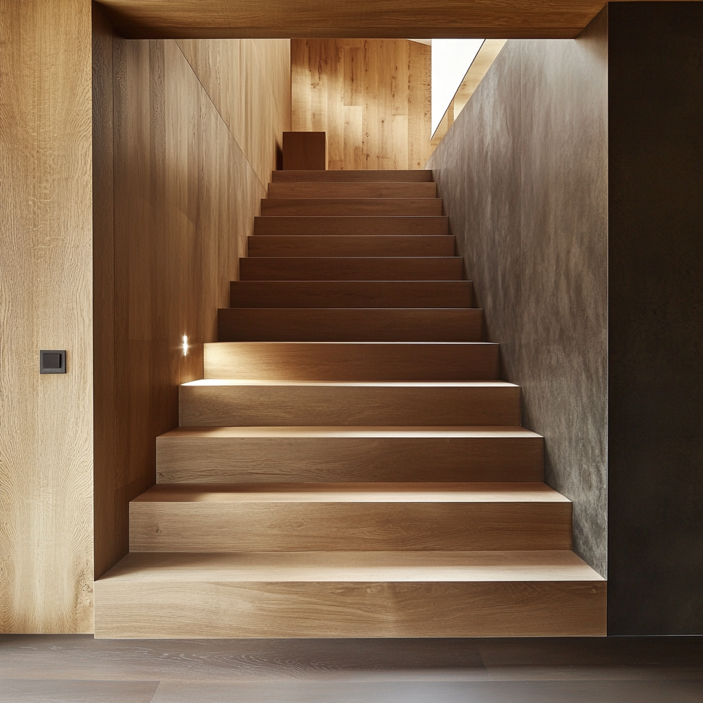 Wood Stairs - Best Crafted Wood Stairs - Deslo Stairs